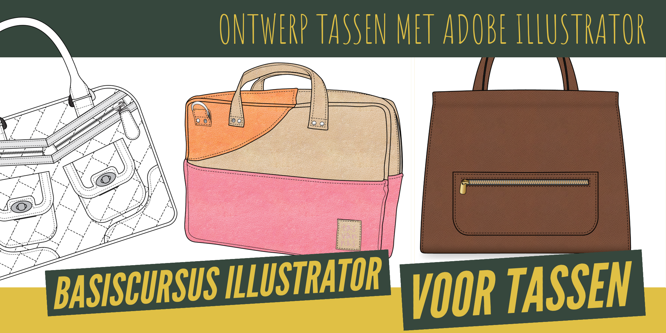 Basiscursus Illustrator voor tassen